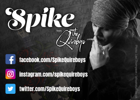 Quireboys singer Spike - official site, news, tour dates & more